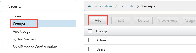 Citrix Command Center Configure LDAP Authentication