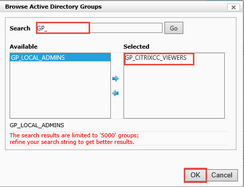 Citrix Command Center Configure LDAP Authentication