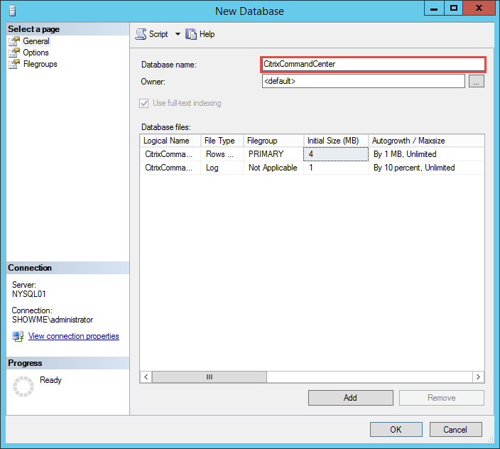 Citrix Command Center Installation Prerequisites
