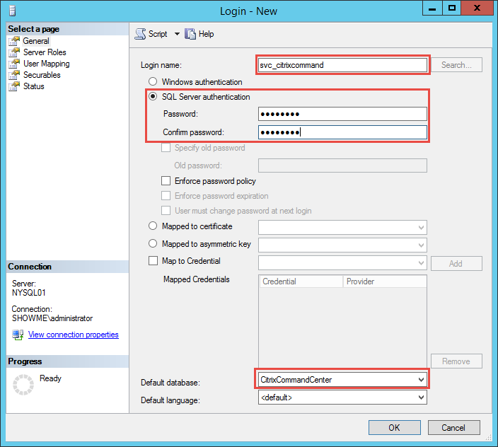 Citrix Command Center Installation Prerequisites