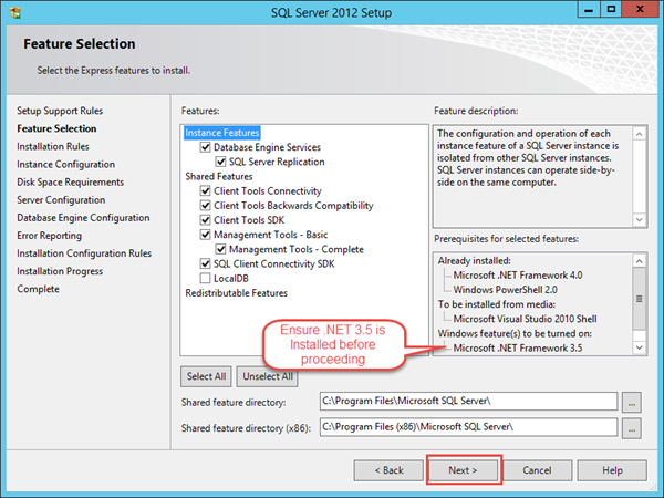 SQL 2012 Express Installation Guide, Step-by-Step