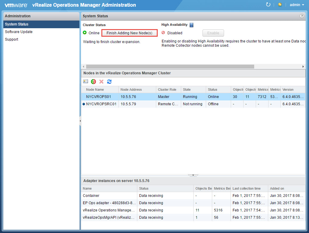 How to add a vRealize Operations Manager Remote Collector