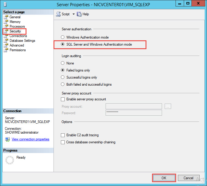 VMware vCenter SQL Express upgrade step-by-step guide