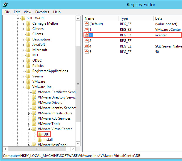 VMware vCenter SQL Express upgrade step-by-step guide